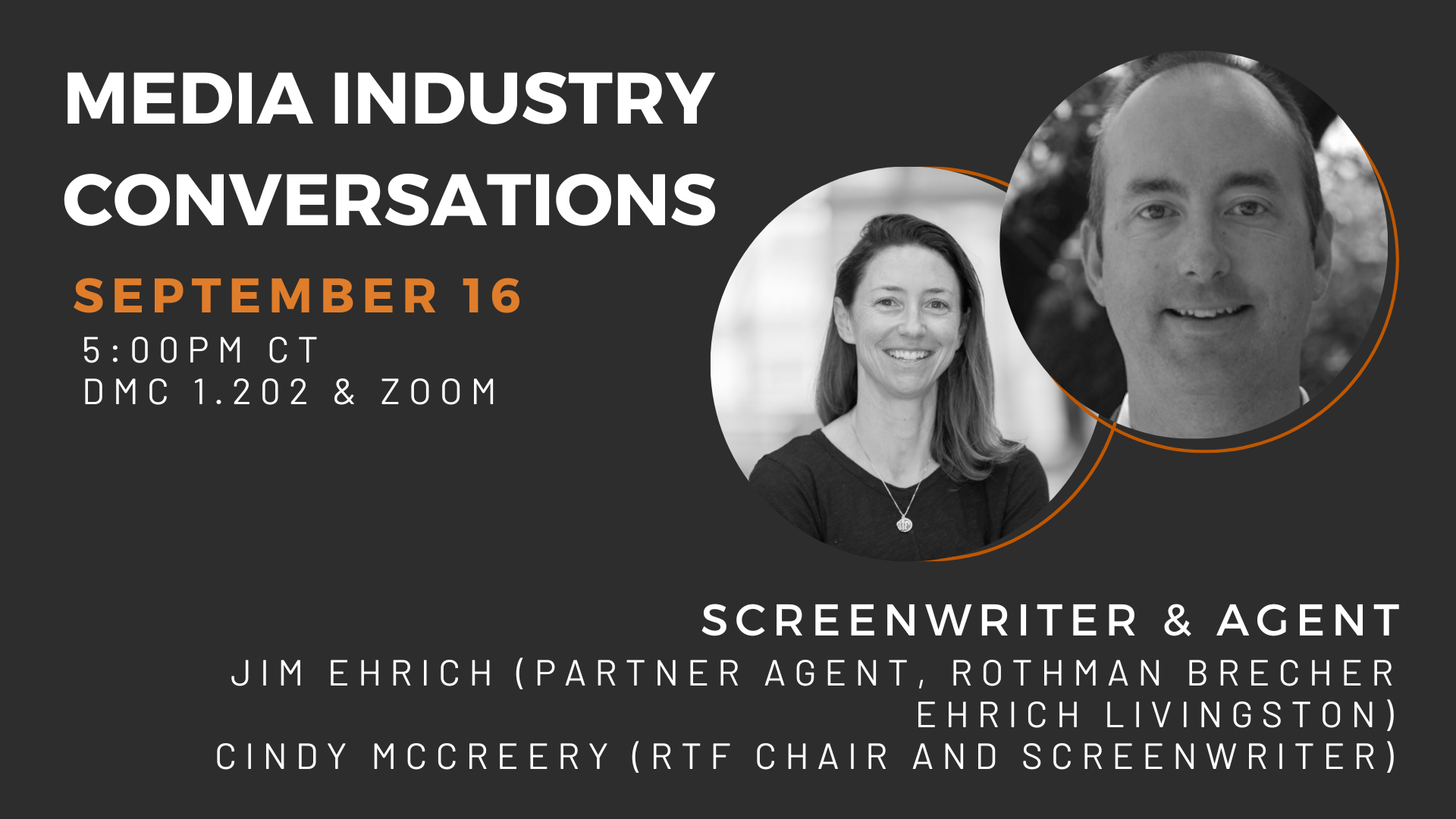 MIC: The Screenwriter/Agent Relationship | Moody Events Calendar